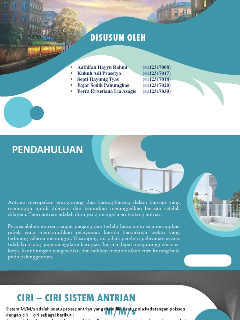 Analisis Sistem Antrian ATM M/M/2 | PDF