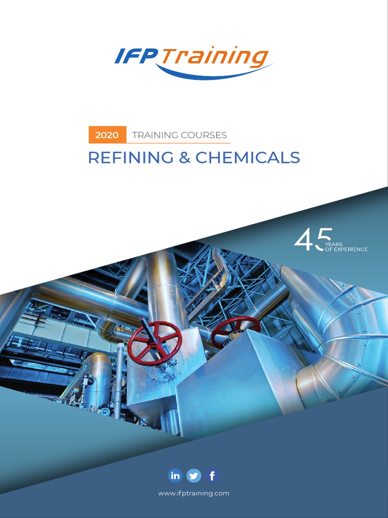 IFP2020 RC en Training Schedule | PDF | Oil Refinery | Cracking (Chemistry)