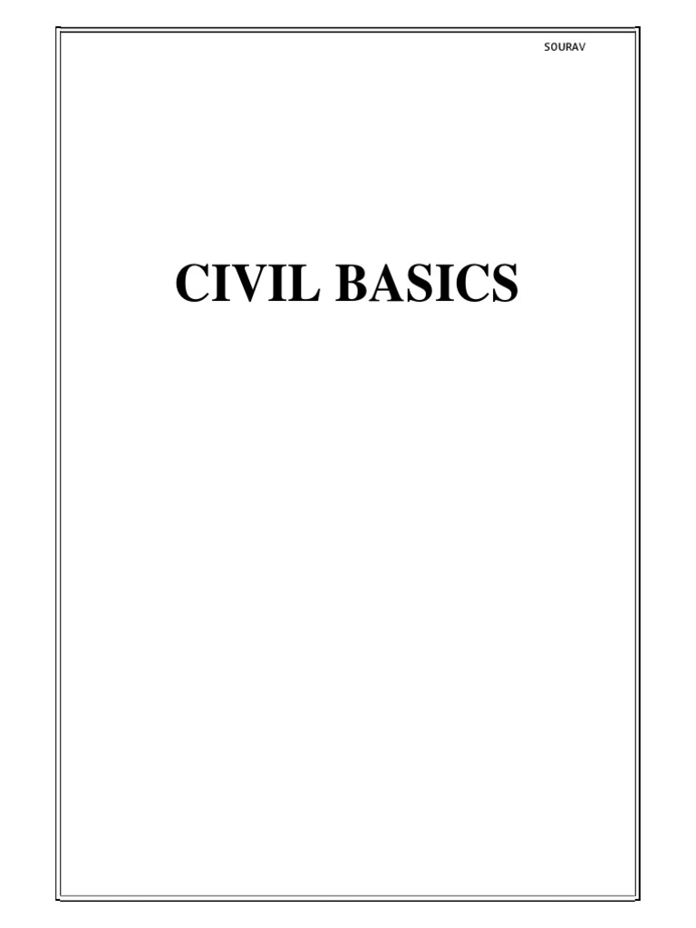 Civil Basics | PDF | Concrete | Pump