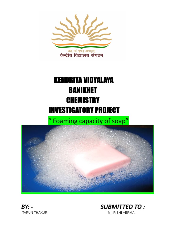 Chemistry Investigatory Project | PDF | Sodium Carbonate | Solubility