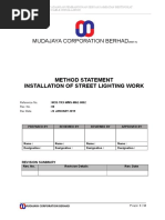 Method of Statement - Sign Board Installation | PDF | Safety | Scaffolding