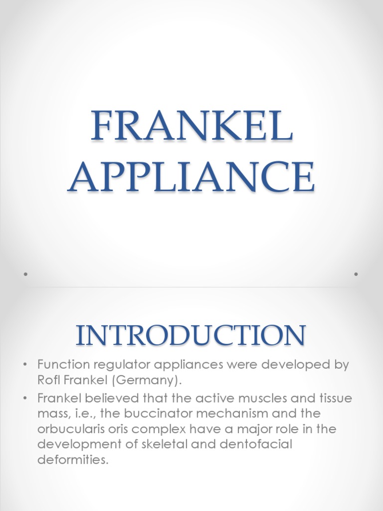 Frankel Appliance Guide | PDF | Science & Mathematics