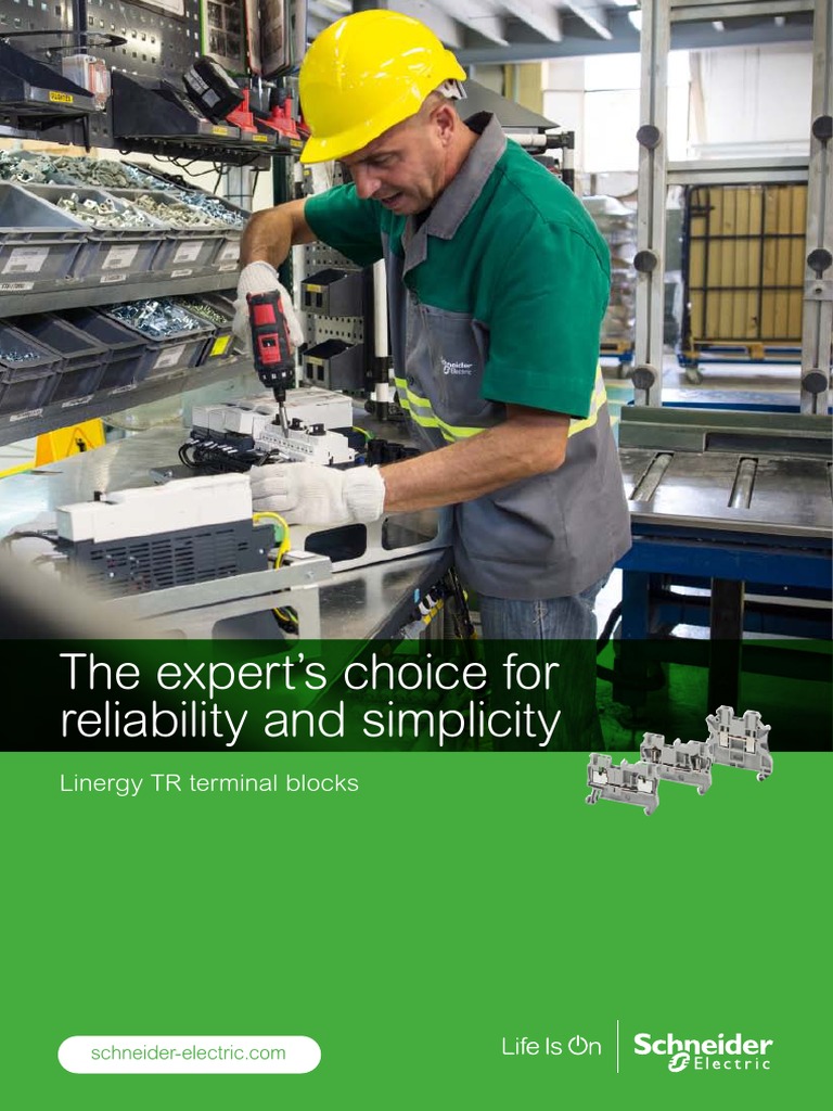 Linergy TR Terminal Blocks Brochure-2016 | PDF | Electromagnetism ...