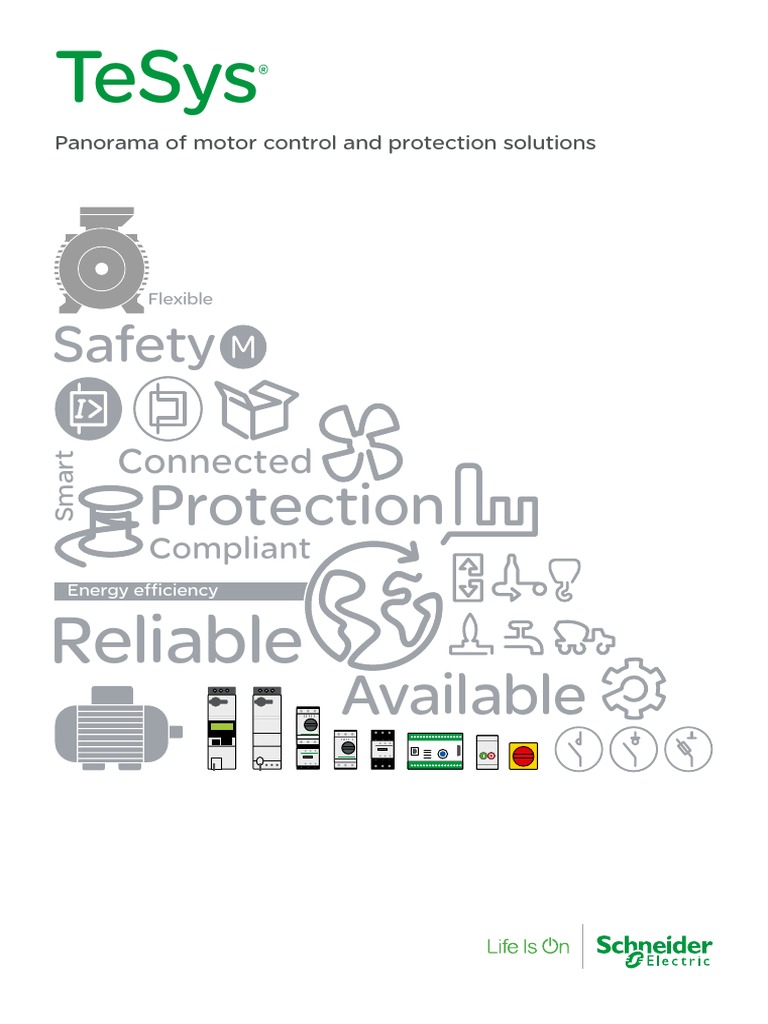 TeSys Brochure 2016 | PDF | Fuse (Electrical) | Electric Motor