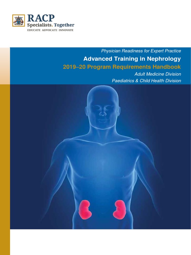 Advanced Training in Nephrology Handbook 2019 20 | PDF | Nephrology ...