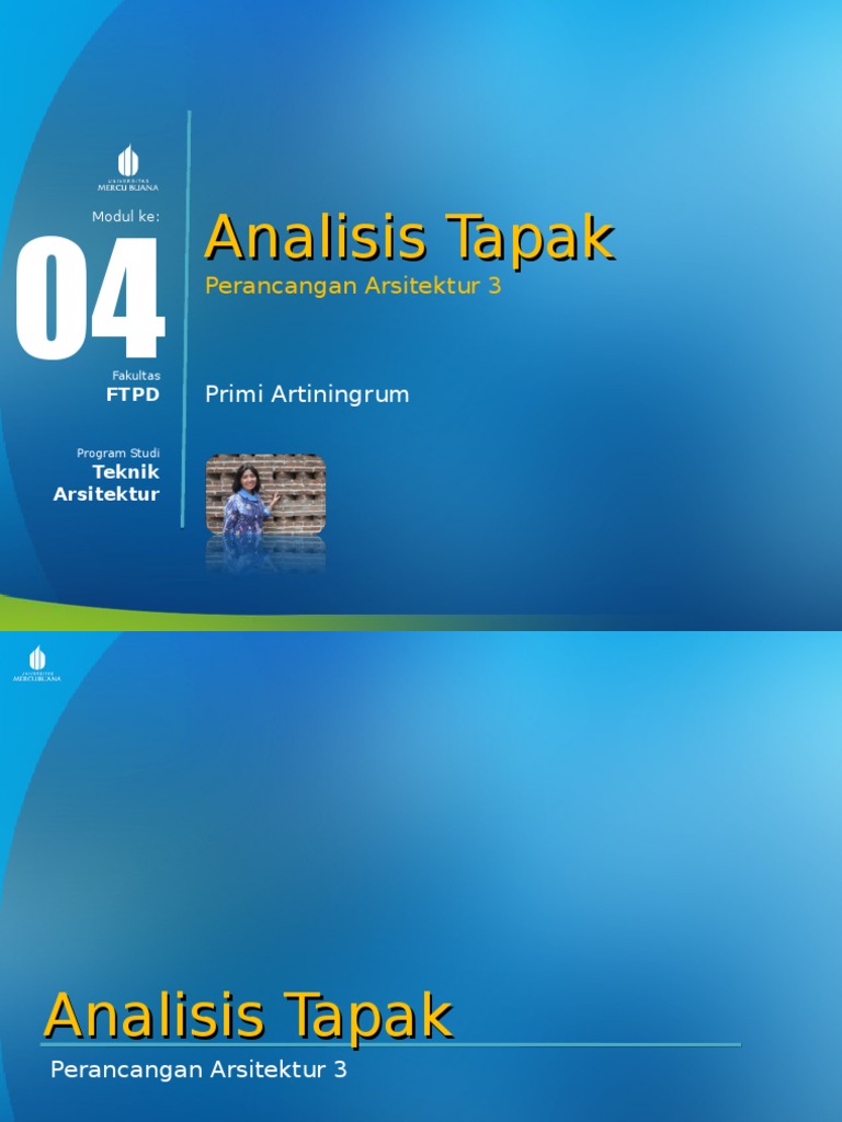 Panduan Analisis Tapak Arsitektur | PDF