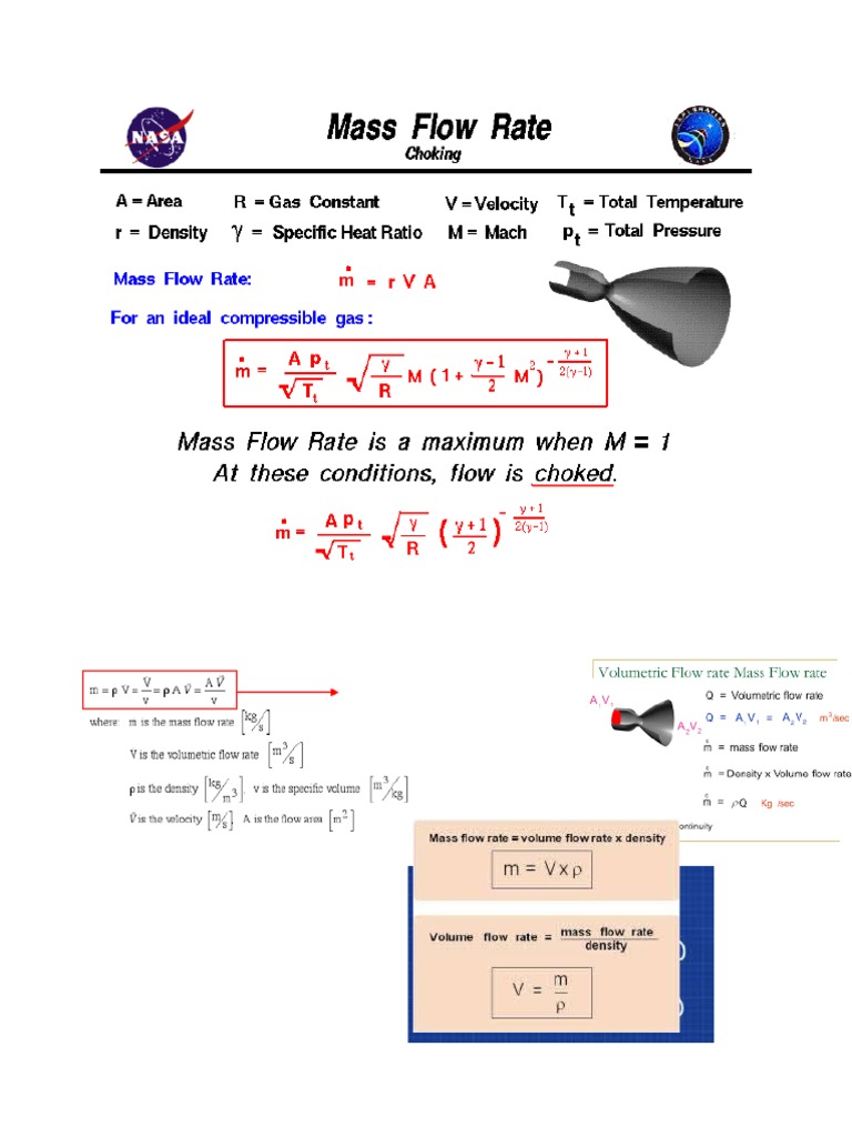 Volumetric Flow Rate Calculation | PDF | Density | Flow Measurement