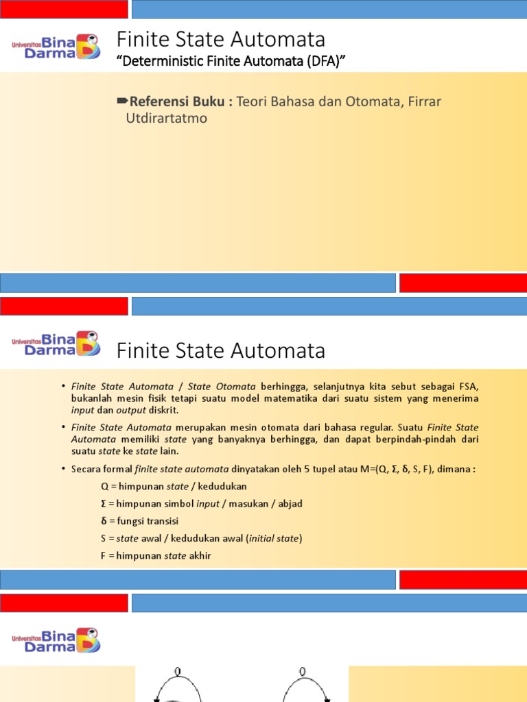 02-Finite State Automata | PDF