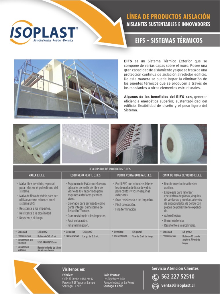ISOPLAST | PDF | Lentes | Aislamiento térmico
