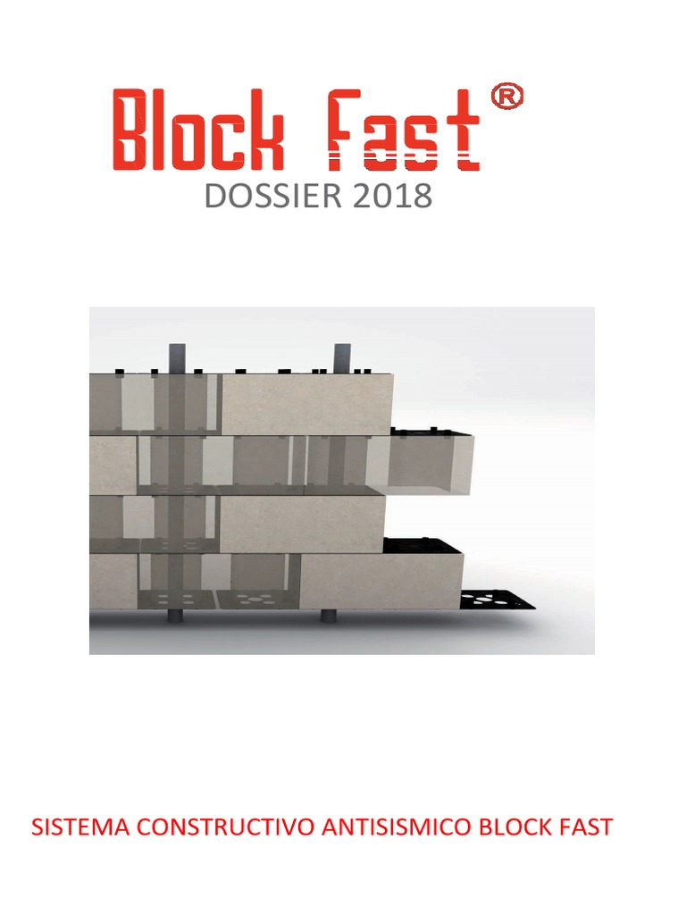 Catalogo Block Fast 2018 PDF | PDF | Fundación (Ingeniería) | Hormigón
