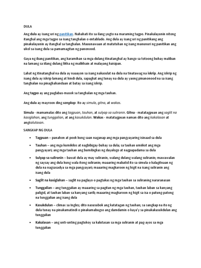 Dula | PDF