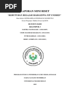 Contoh Format Mini Riset Unimed Bahasa Indonesia | PDF | Karier & Perkembangan