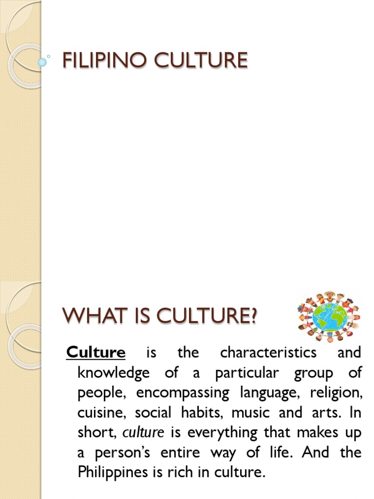 Understanding Filipino Culture | PDF | Family | Philippines