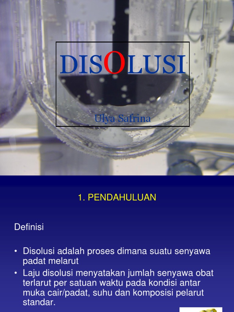 Disolusi | PDF | Griya & Taman