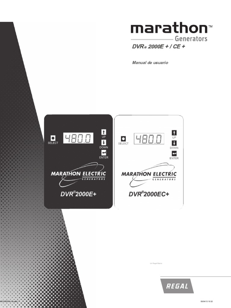 DVR2000 en Es | PDF | Generador eléctrico | Corriente eléctrica