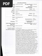 First Appeal Under RTI | PDF | Public Law | Government