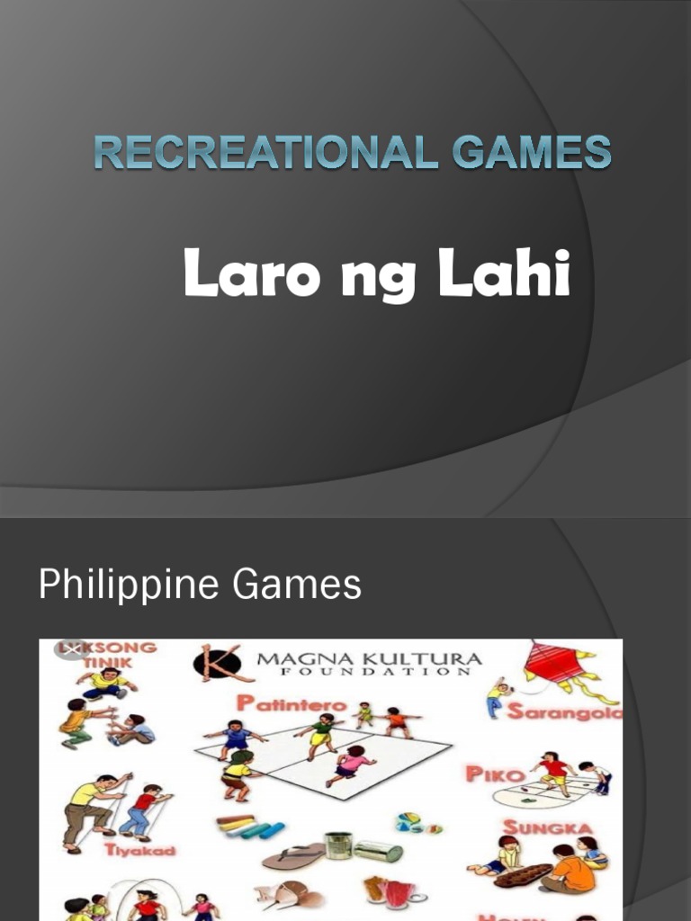 Laro NG Lahi | PDF | Philippines