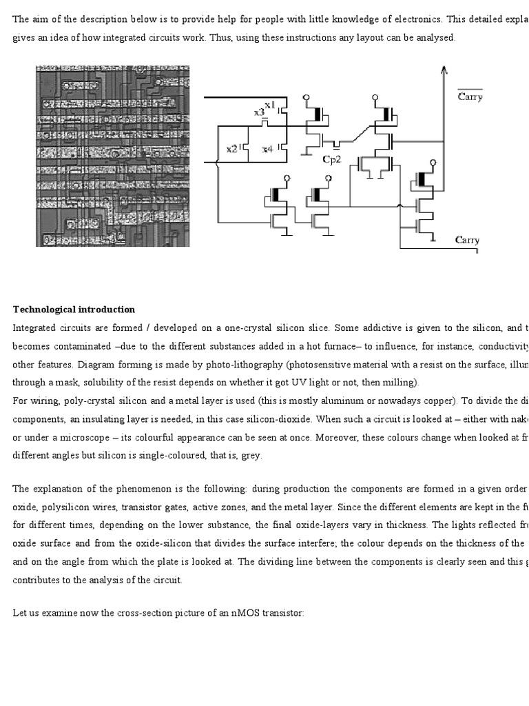 6502 - Guideline To Reverse Engineering v1.0 | PDF | Field Effect Transistor | Mosfet