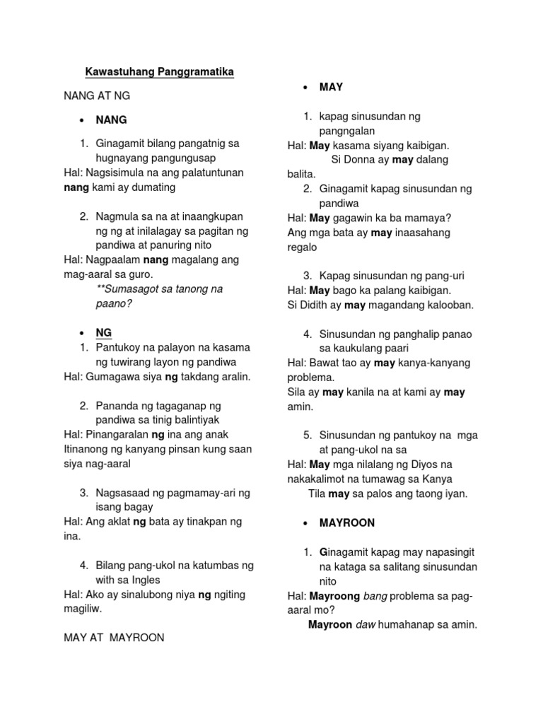 Filipino Grade 10 | PDF