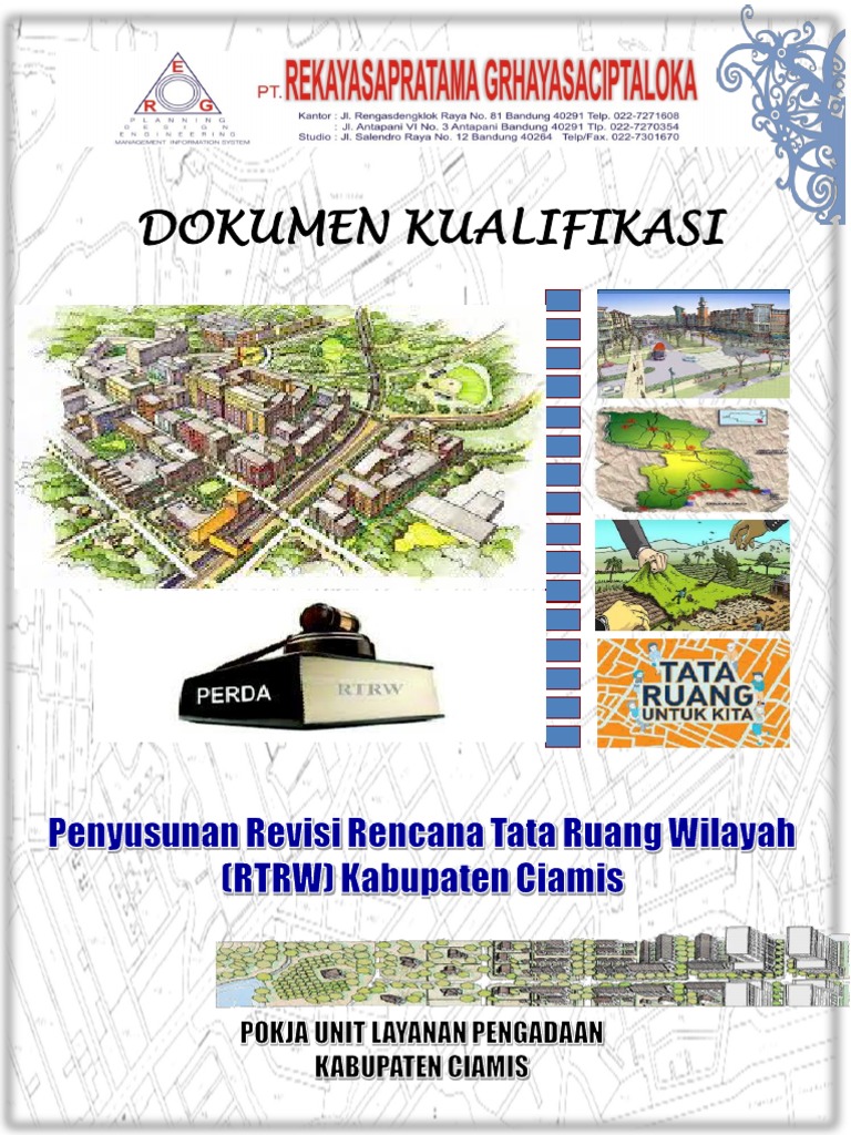Dok - PQ RTRW Ciamis - PT - Rekayasa | PDF | Bisnis | Hukum