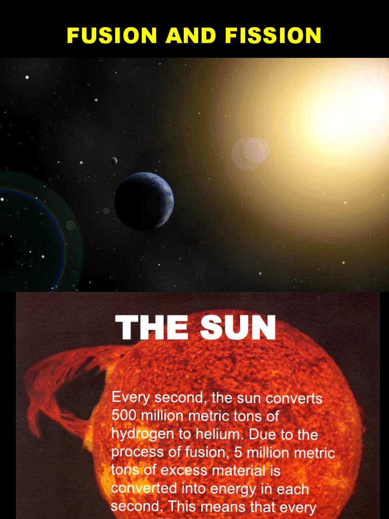 Fusion vs Fission: Energy Processes | PDF | Nuclear Fusion | Nuclear ...