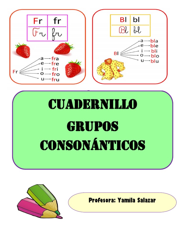 Cuadernillo de Grupos Consonánticos | PDF | Naturaleza