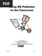 1 Introduction To MS Publisher | PDF | Window (Computing) | Graphical ...