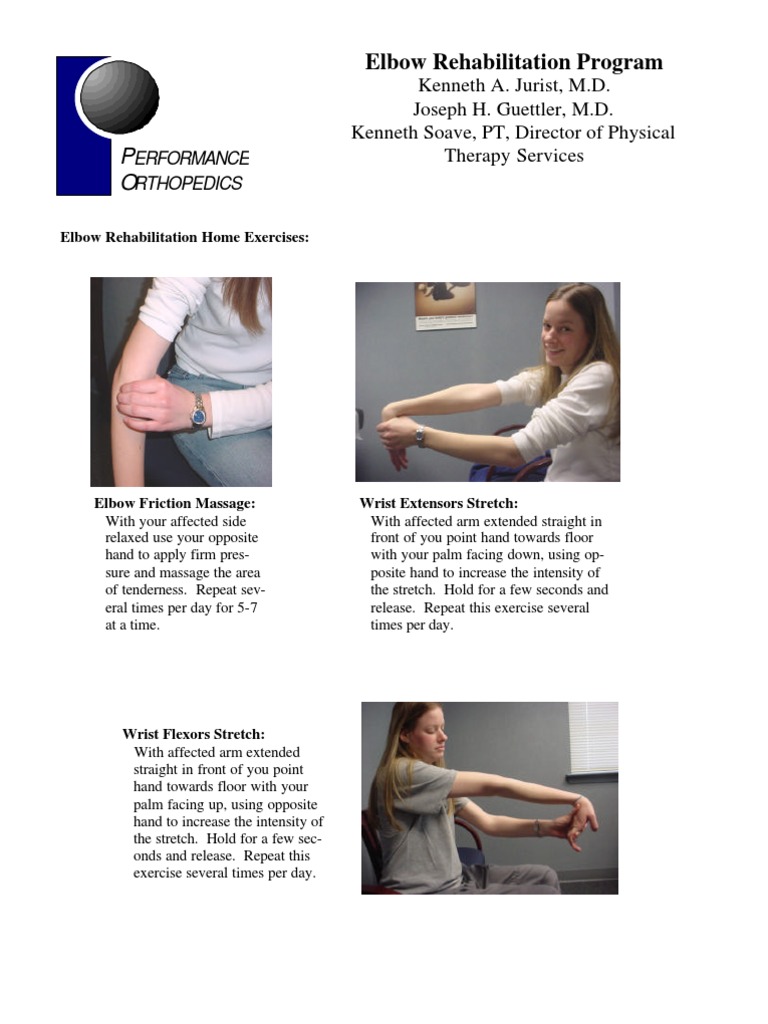 Upper Extremity Physical Therapy Exercises | PDF | Anatomical Terms Of ...