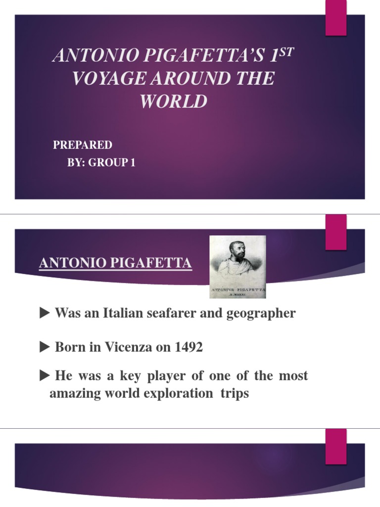 Pigafetta's Account of Magellan's Voyage | PDF | Exploration | Age Of ...
