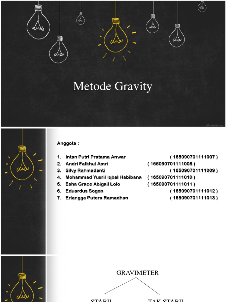 Diagram dan Metode Gravimeter | PDF