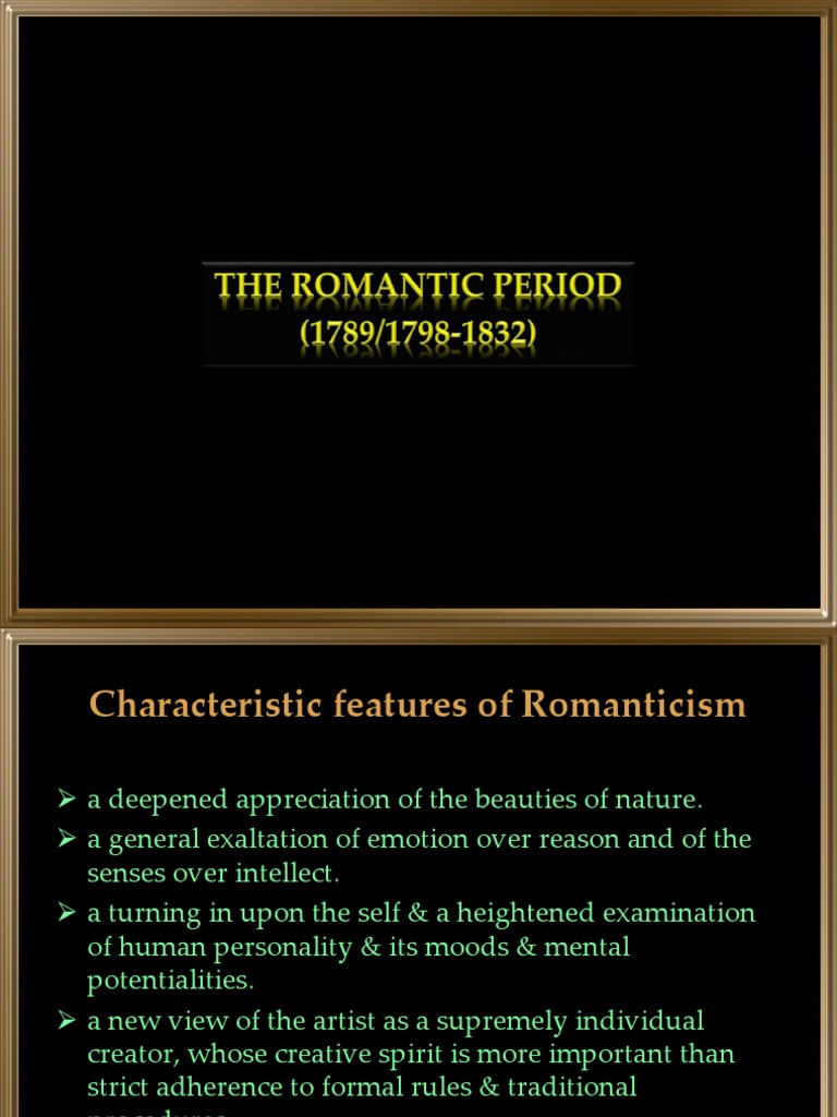 Romantic Period PPT Poets | PDF | Samuel Taylor Coleridge | Poetry