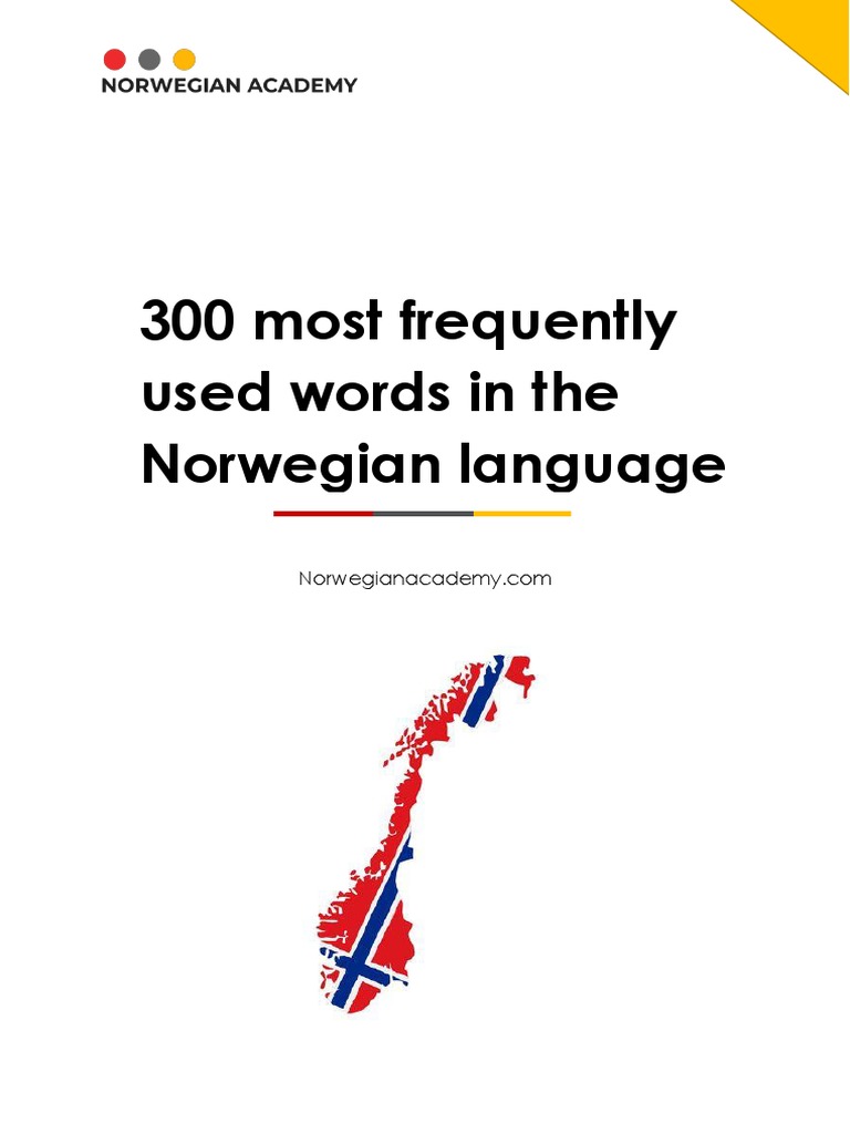 Norwegian Vocabulary | PDF | Part Of Speech | Vocabulary