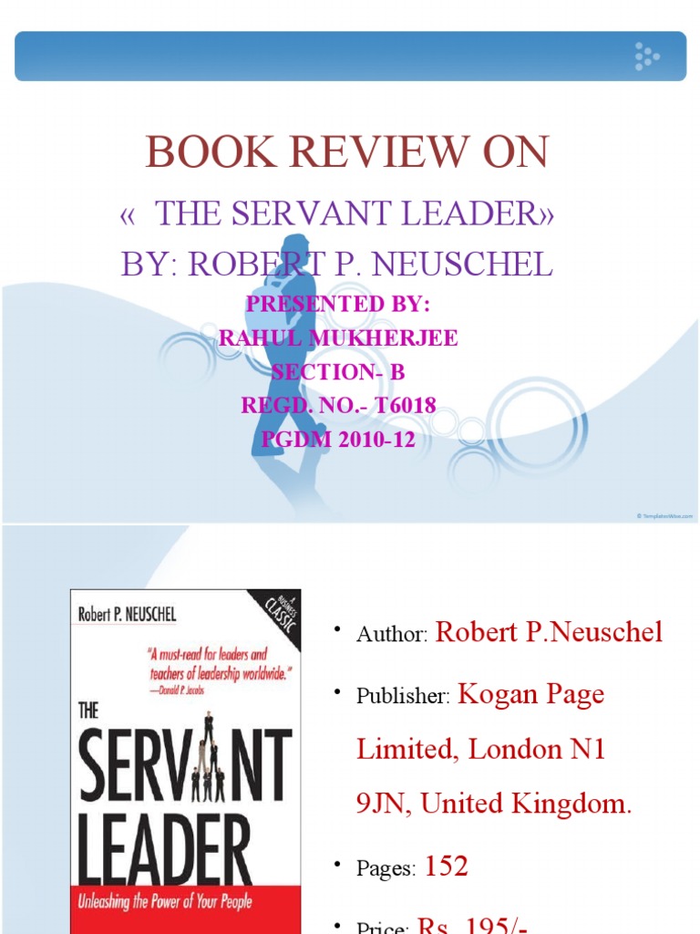 Book Review: The Servant Leader | PDF | Leadership | Systems Psychology