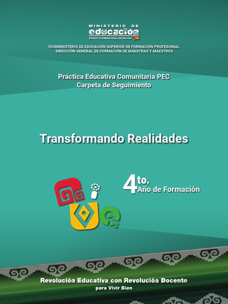 Carpeta Pec. 4º Año 2019 | PDF | Evaluación | Plan de estudios