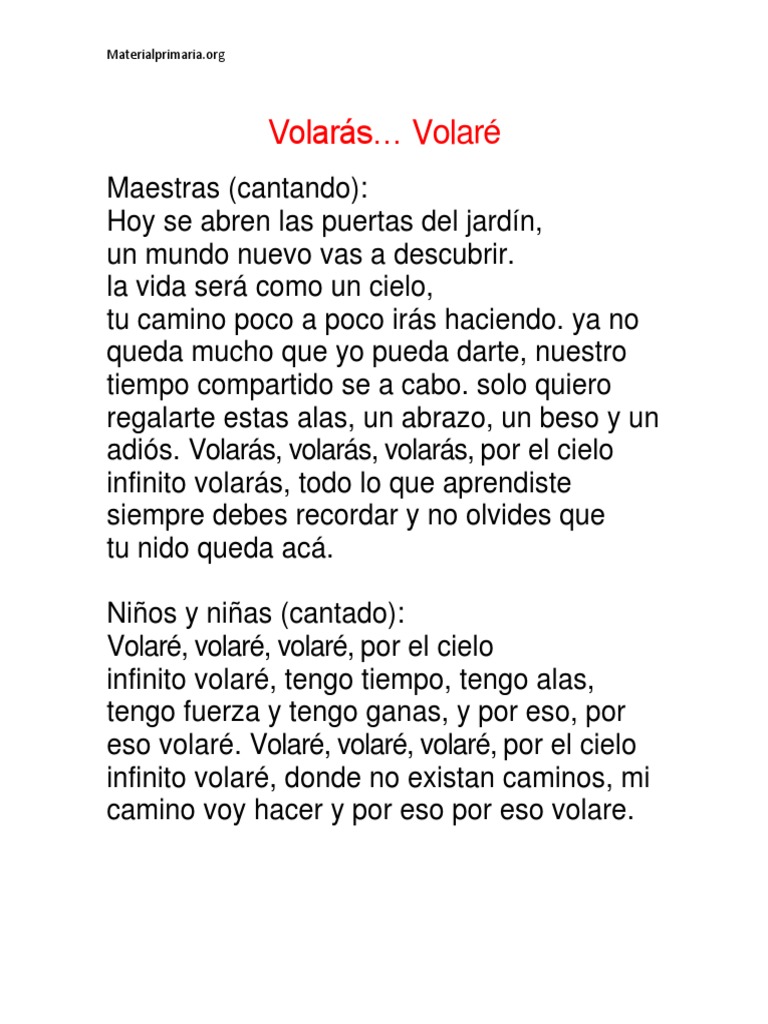 cancion volaras volare preescolar roy.docx