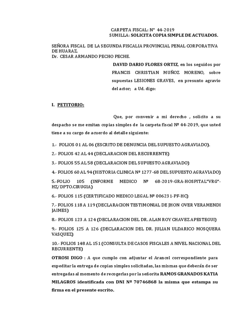 Copias Simples | PDF