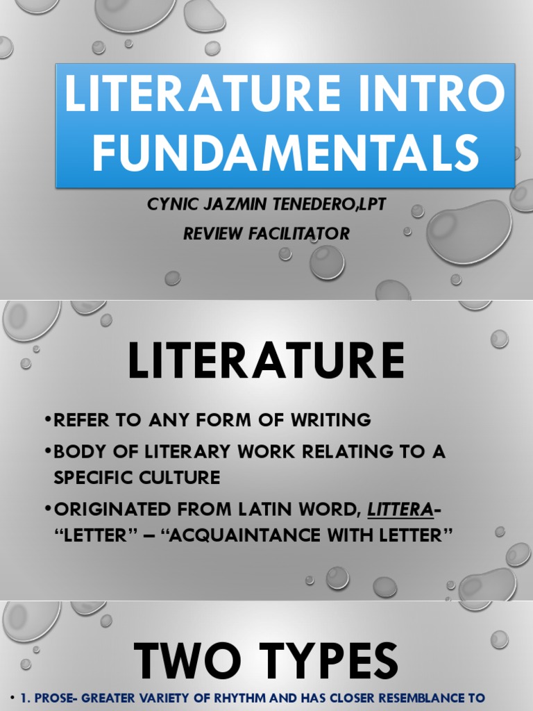 Introduction To Poetry | PDF | Poetry | Rhyme