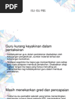 Isu PBD Dan Intervensi | PDF