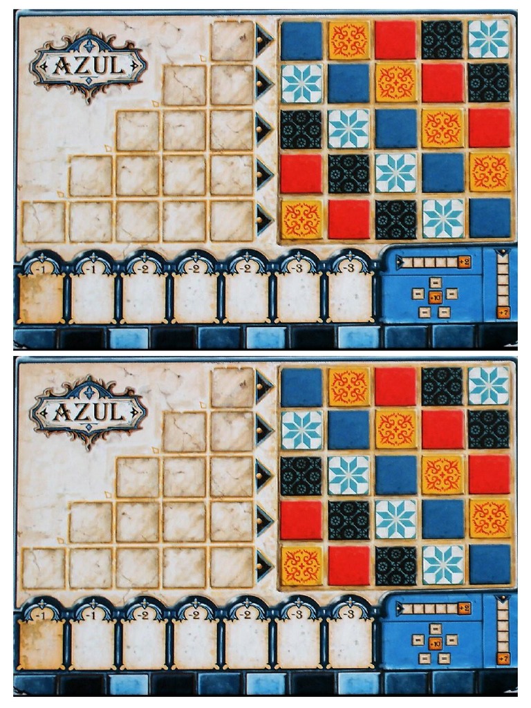 Azul Board Game - Tabuleiro | PDF