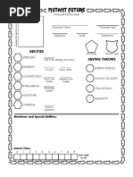 Stars Without Number Form-Fillable Charsheet | PDF | Role Playing Games ...