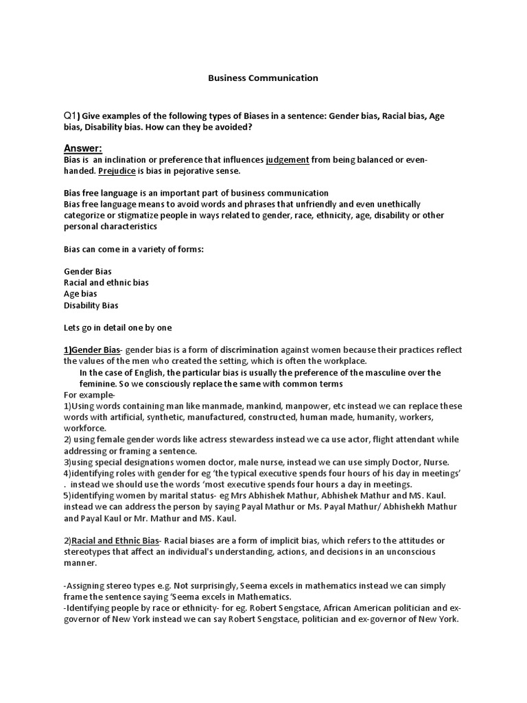 Business Communication Final Assignment | PDF | Interview | Job Interview