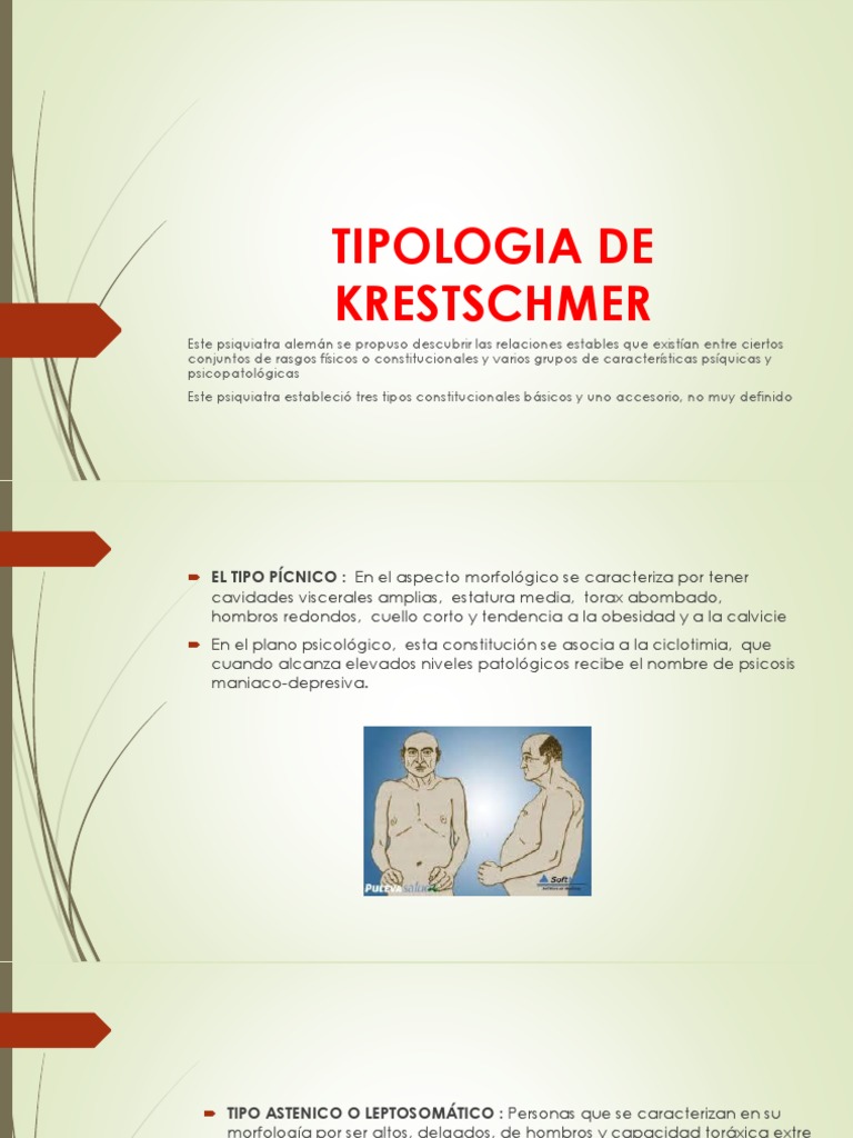 Tipologia de Kretschmer | PDF | Músculo | Sicología