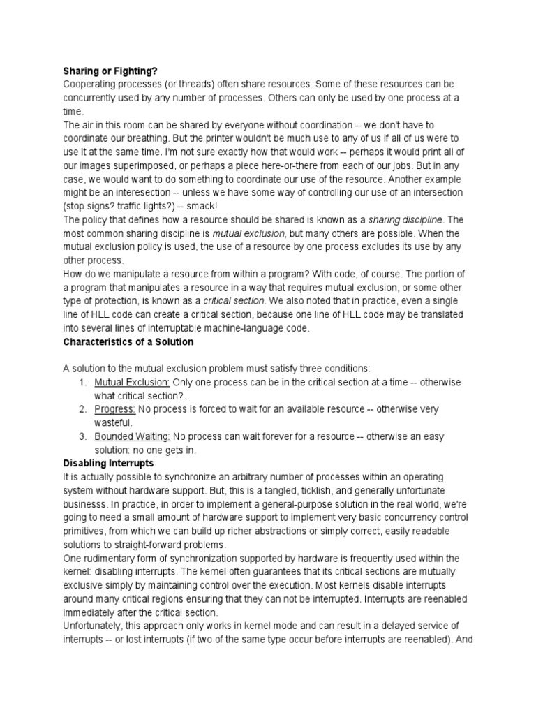 Semaphore Basics | PDF | Kernel (Operating System) | Operating System ...