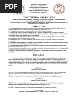 Constitution and By-Laws of The Pta | PDF | Constitutional Amendment ...