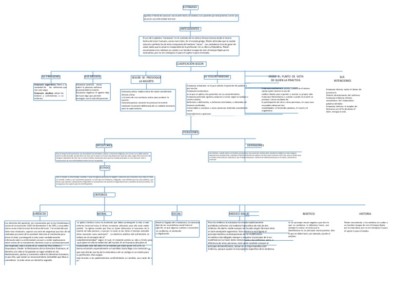 Eutanasia Mapa Conceptual | PDF | Muerte | Moralidad