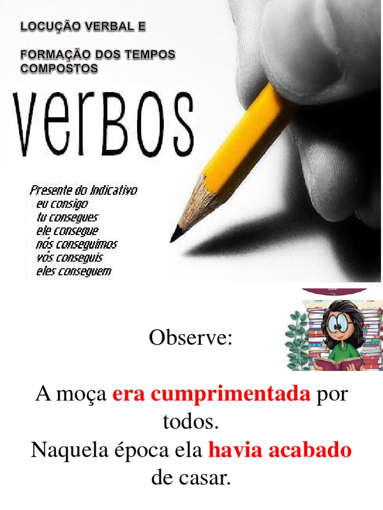 Verbos - Tempos Compostos | PDF | Conjugação gramática | Mecânica da ...