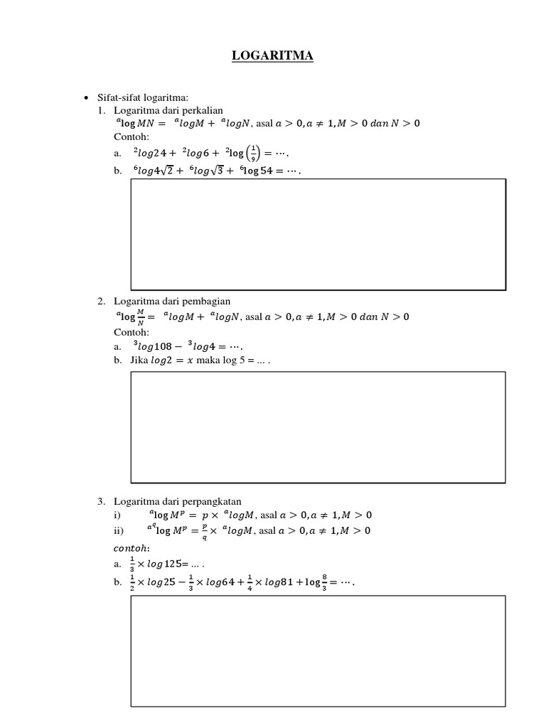 Lks Logaritma | PDF | Sains & Matematika | Komputer