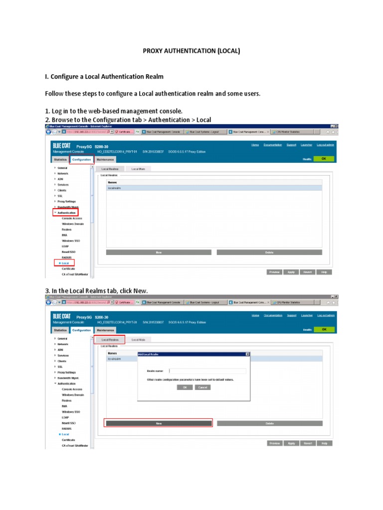 Proxy Authentication Portal | PDF | Command Line Interface | Proxy Server