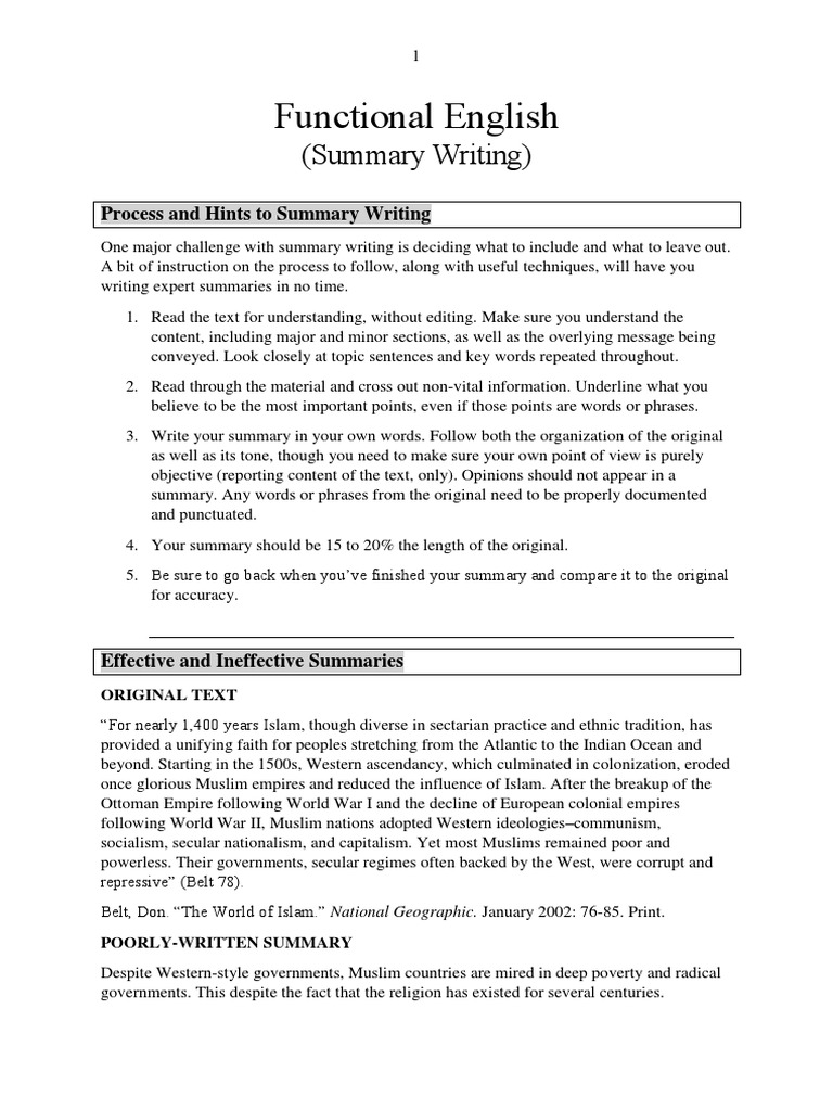 Functional English | PDF | English Language
