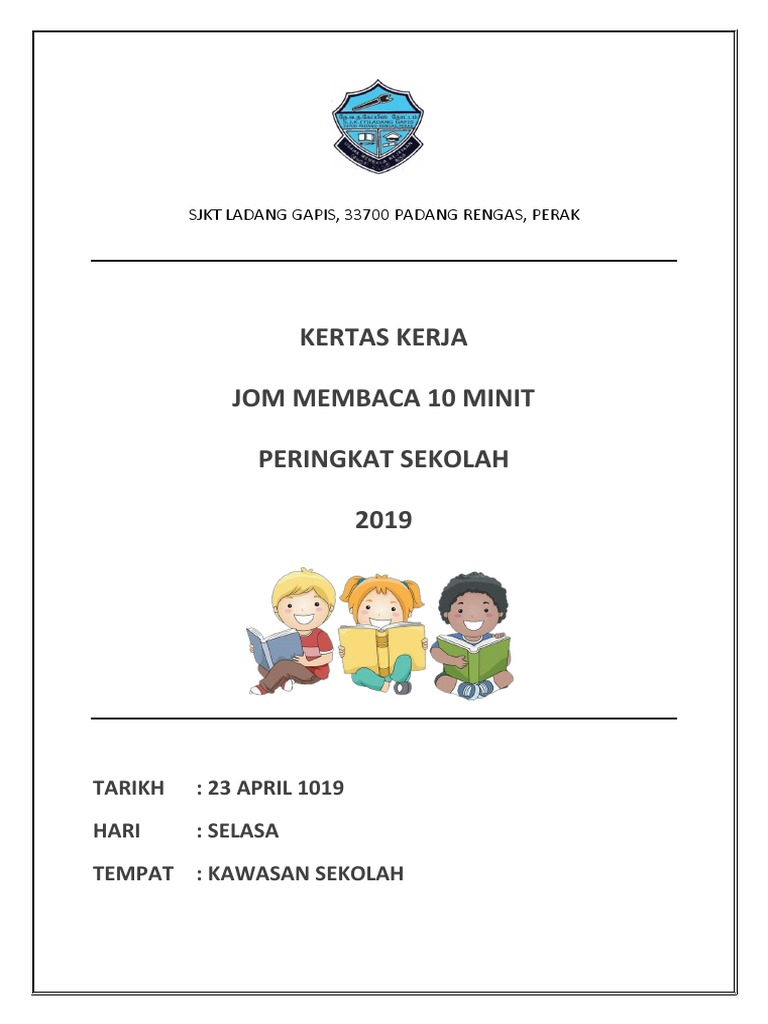 Kertas Kerja Program 10 Minit Membaca | PDF